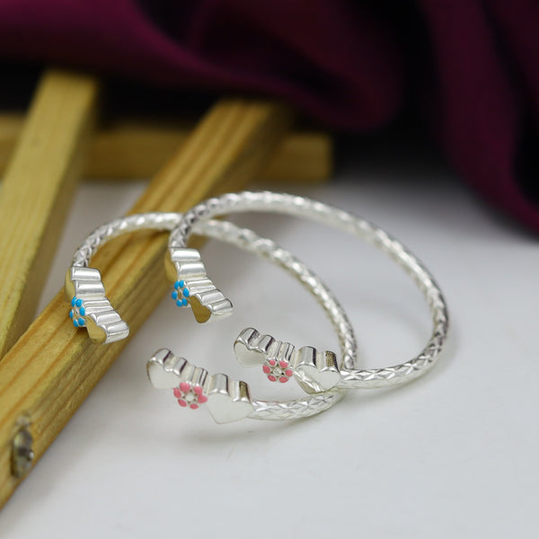 Buy ACPL 925 Hallmarked Pure Silver Kids Bangle 14830-26 Online ...