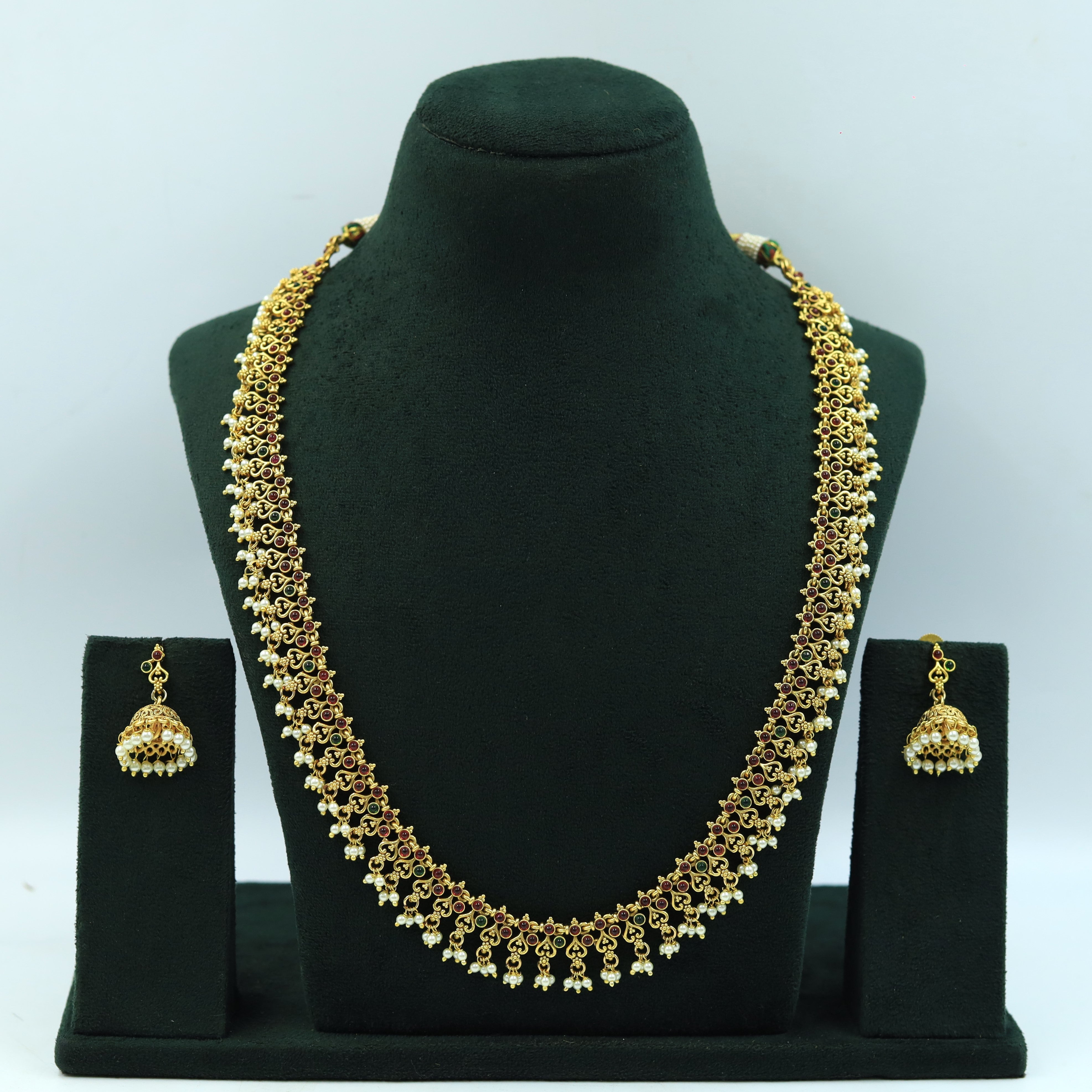 Long Neck Antique Necklace Set 6437 28
